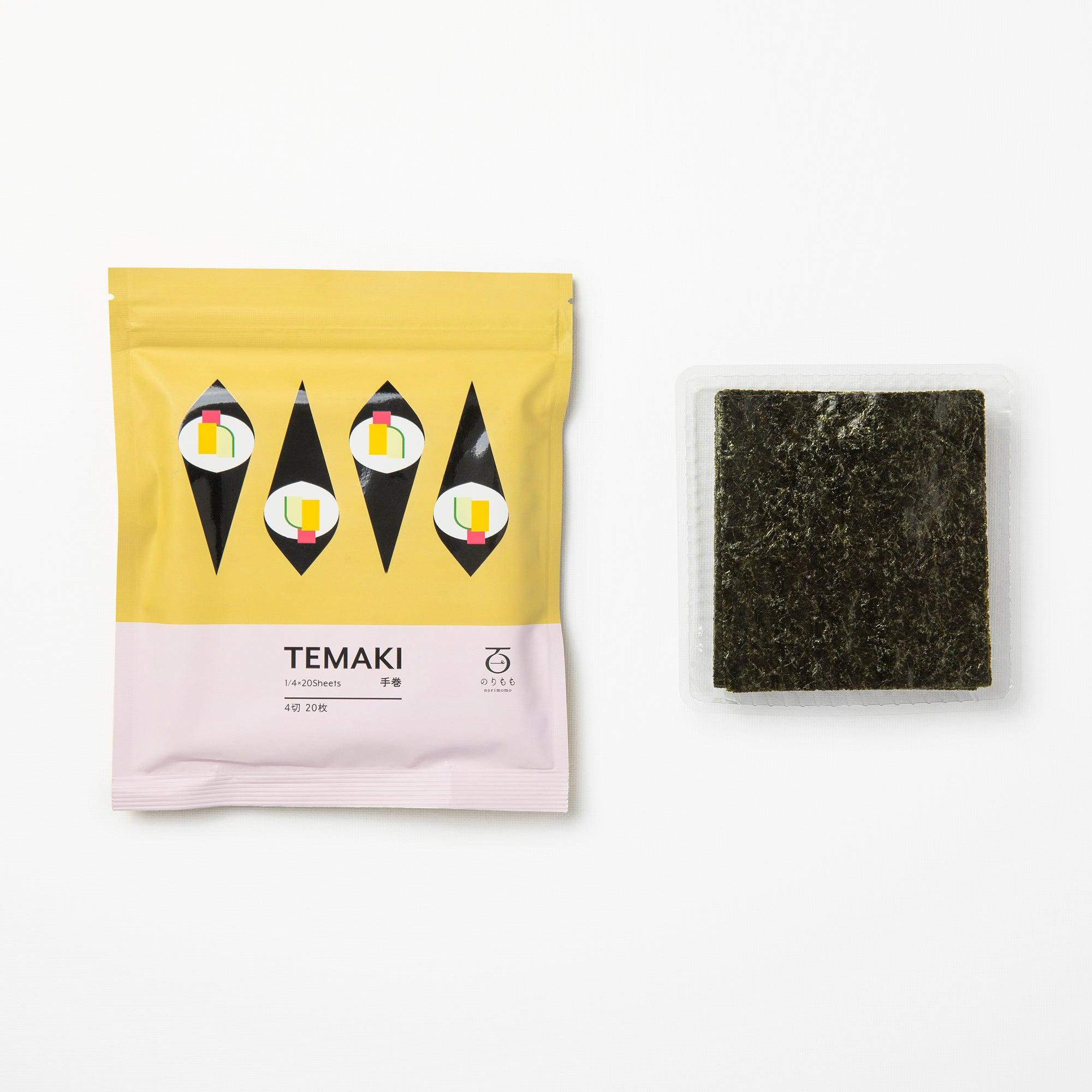 Nori seaweed for temaki 20 sheets ⋅ Momofuku ⋅ 34g - iRASSHAi