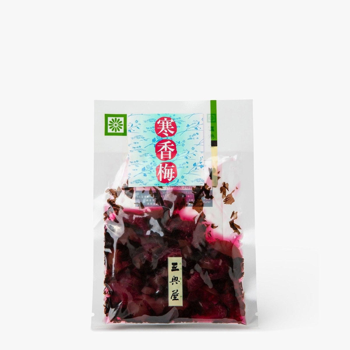 Plum Pickles with shiso - 105g - Ume tsukemono - iRASSHAi