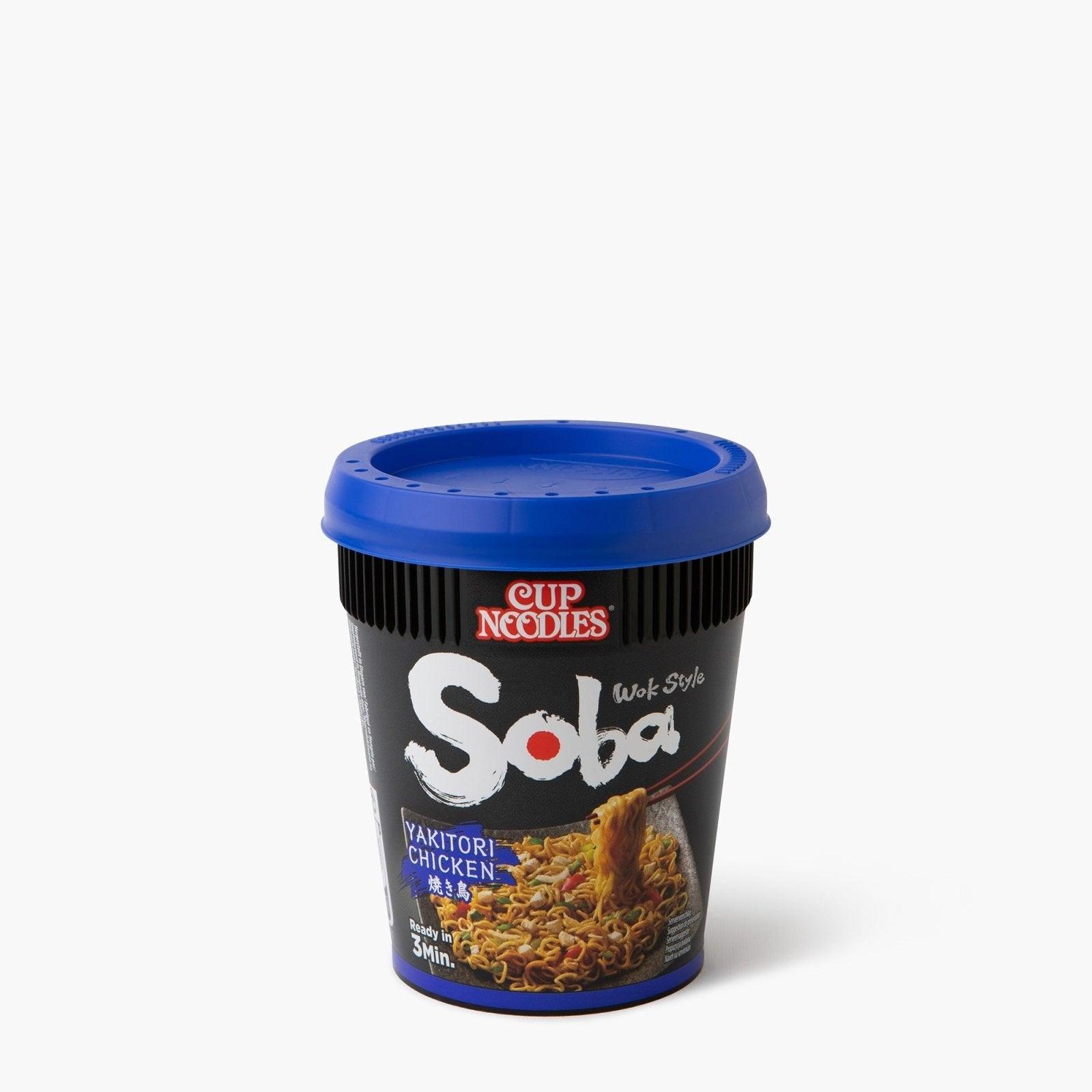 Instant soba with yakitori sauce - 89g - Cup Noodles - iRASSHAi